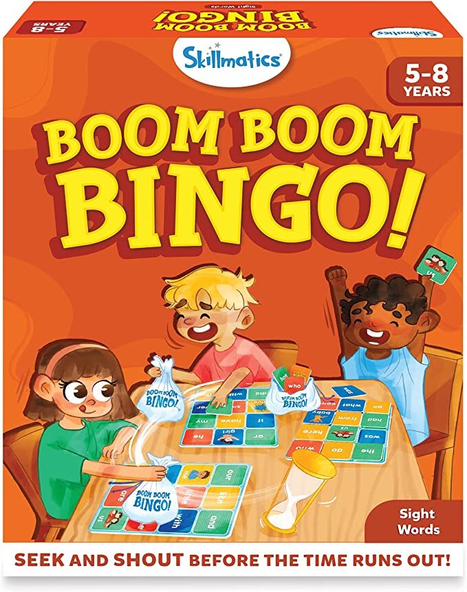 Boom Boom Bingo! Sight Words Game | The Indigo Owl, LLC